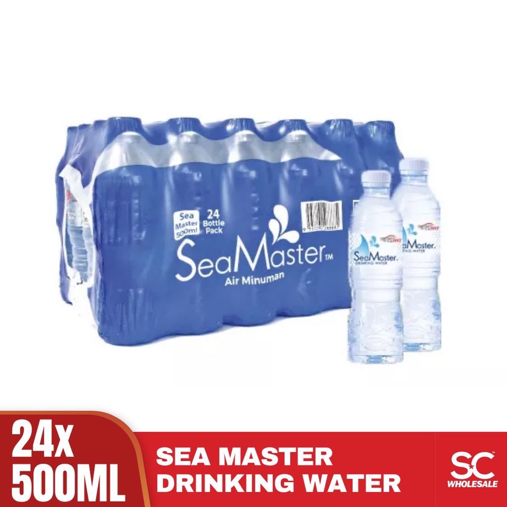SeaMaster Drinking Water Air Minum Sea Master 500ml x 24 Bottles ...