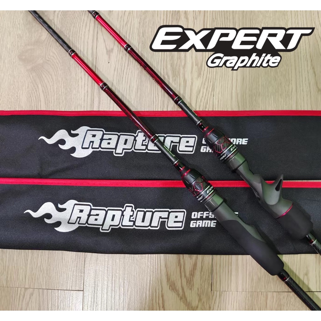 EXPERT GRAPHITE RAPTURE JIGGING FISHING ROD | Shopee Malaysia