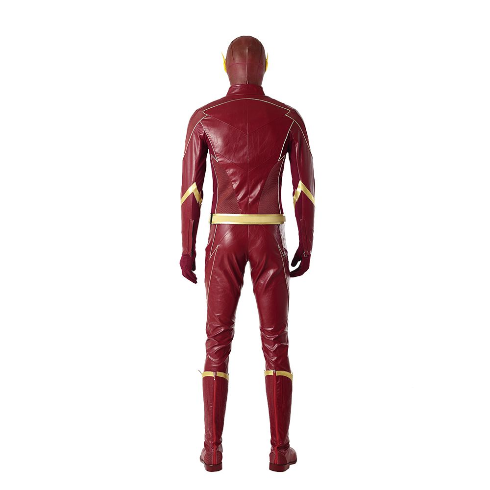 Flash The Stunning Season 4 Cosplay Barry Allen Costume Fancy Halloween ...