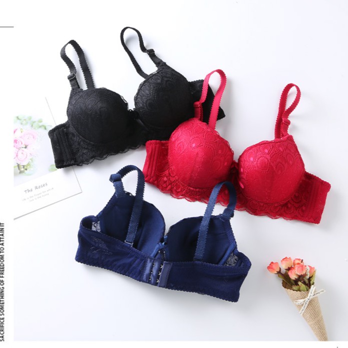 Women Endearing Floral Wired Bra Under Wire Adjust Lingerie Bras Baju ...