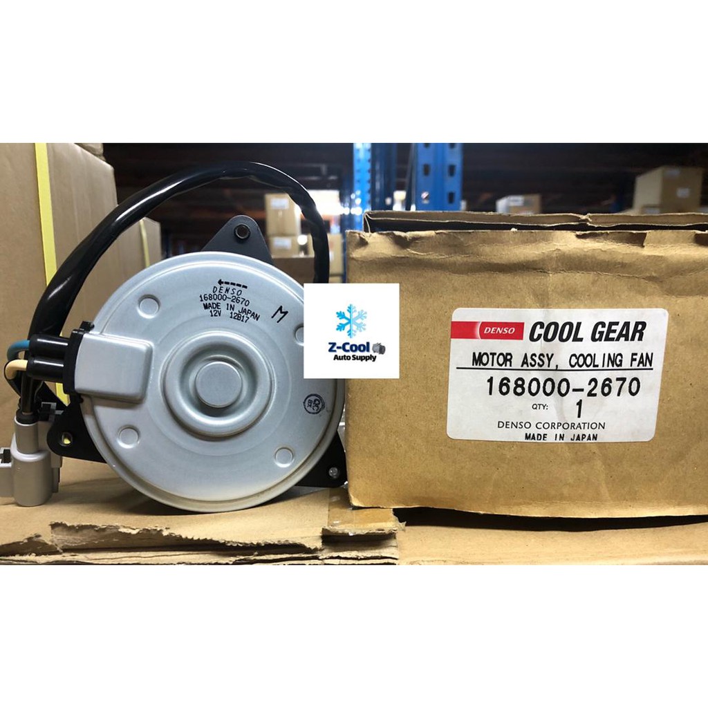 📣ORIGINAL📣 DENSO RADIATOR FAN MOTOR CALDINA ESTIMA 2006 ALPHARD 2006 ...