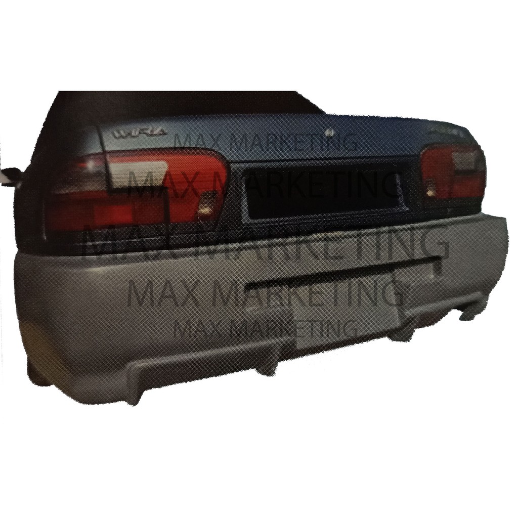 B1247 PROTON WIRA SALOON REAR BUMPER (SKYLINE) (FIBER) | Shopee Malaysia