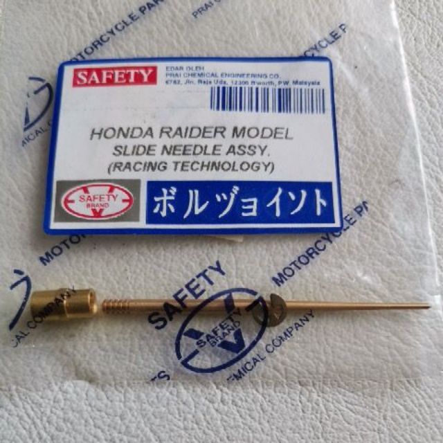 SAFETY HONDA RAIDER Model Slide Needle | Shopee Malaysia