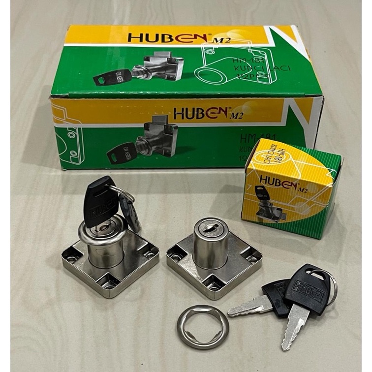 Drawer lock HUBEN m2 HM181 large Drawer lock 19mili cupboard lock ...