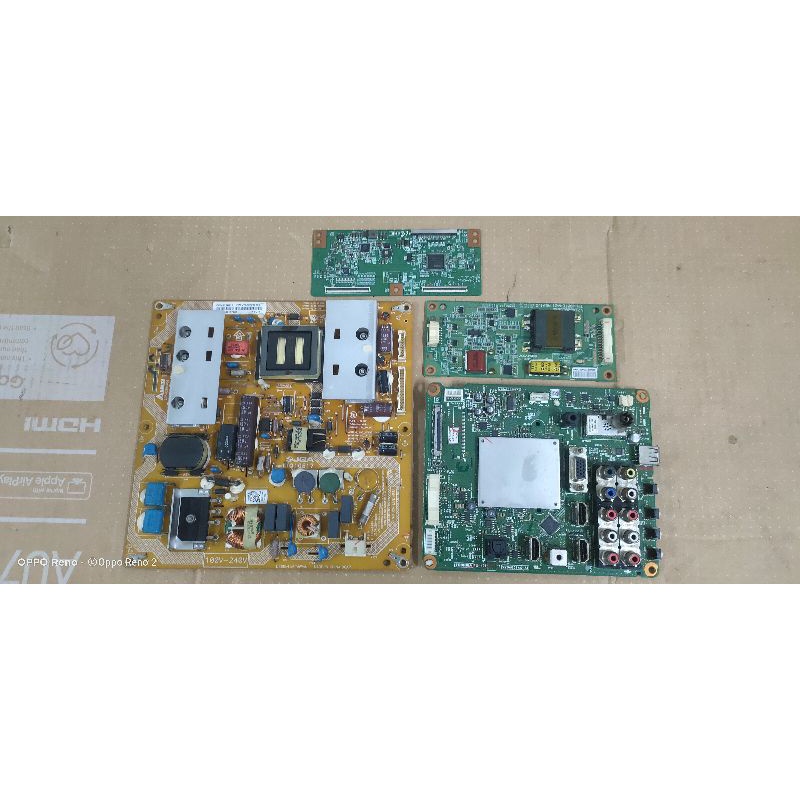 TOSHIBA MODEL 40PS200E MAINBOARD/POWERBOARD/INVERTER BOARD/TCON BOARD ...