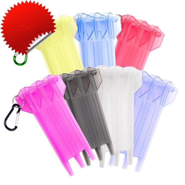 Portable Transparent Dart Box Set of Darts with Lock Buckle Integrated ...