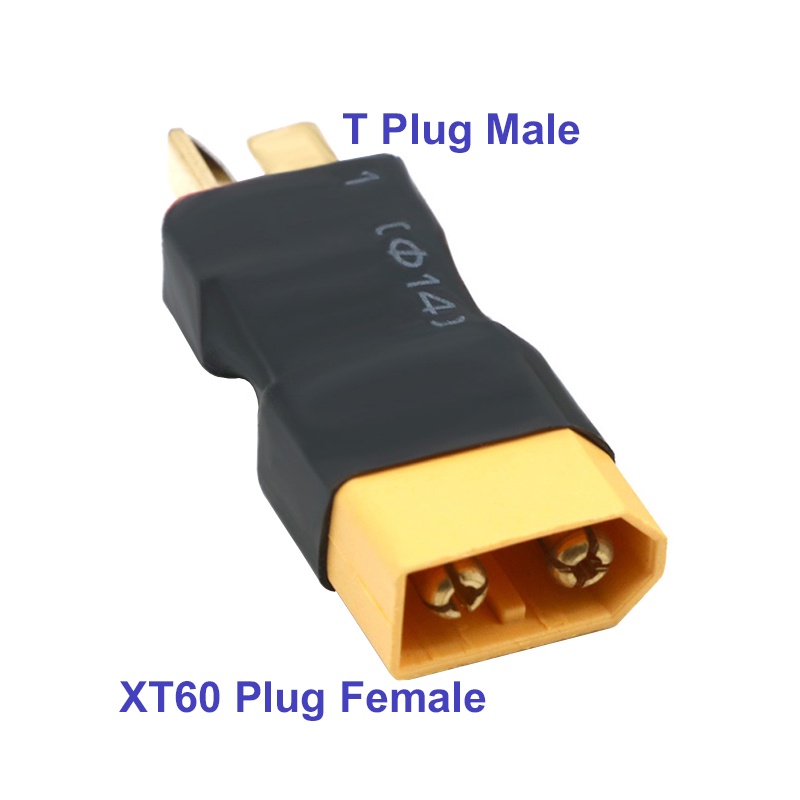 1pcs Adapter XT60 to XT90 EC5 EC3 TRX T Deans XT30U Female Male Connectors 4.0mm Banana Plug RC ...