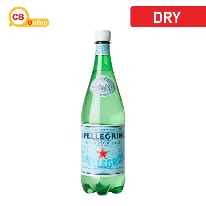 S.Pellegrino Sparkling Natural Mineral Water 1L PLASTIC Bottle PET San Pellegrino | Shopee Malaysia