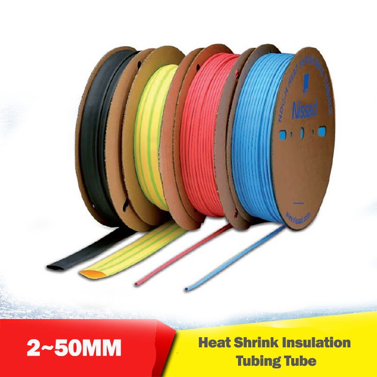 Heat shrinkable tube Shrink pipe insulation protection 2mm, 3mm, 4mm, 6mm, 8mm 10mm 16mm ...