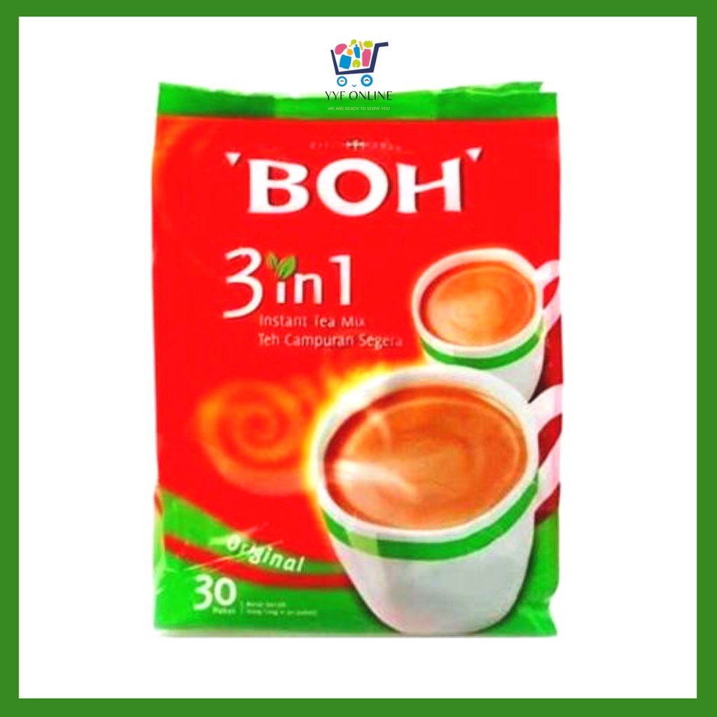 BOH Instant Tea Mix 3 in 1 Teh (30s) 即溶奶茶3合1 | Shopee Malaysia