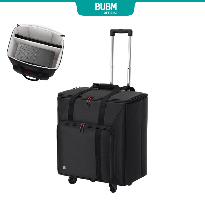BUBM Portable Computer Travel Storage Case Bag Equipped With Pull Rod ...