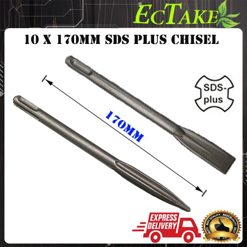 [ECTAKE] 10MM X 170MM SDS PLUS HEAD CHISEL HACKING CHISEL 10170 SDS ...