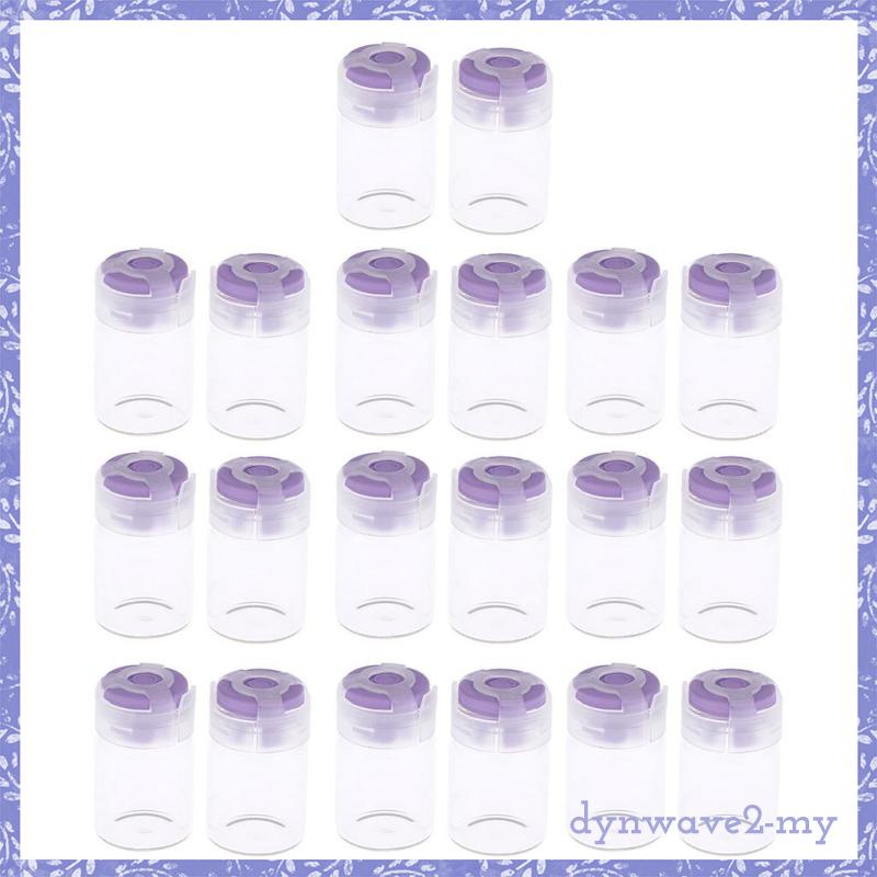 20pcs Empty Sterile Glass Sealed Vials Liquid Containers 5ml | Shopee ...