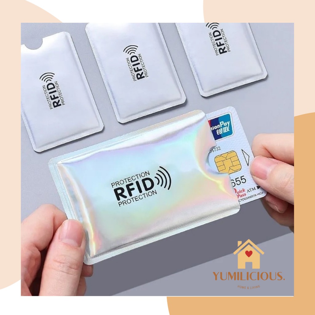 YUMILICIOUS RFID Card Holder Anti Scam Safety Bank Card ID Card ...