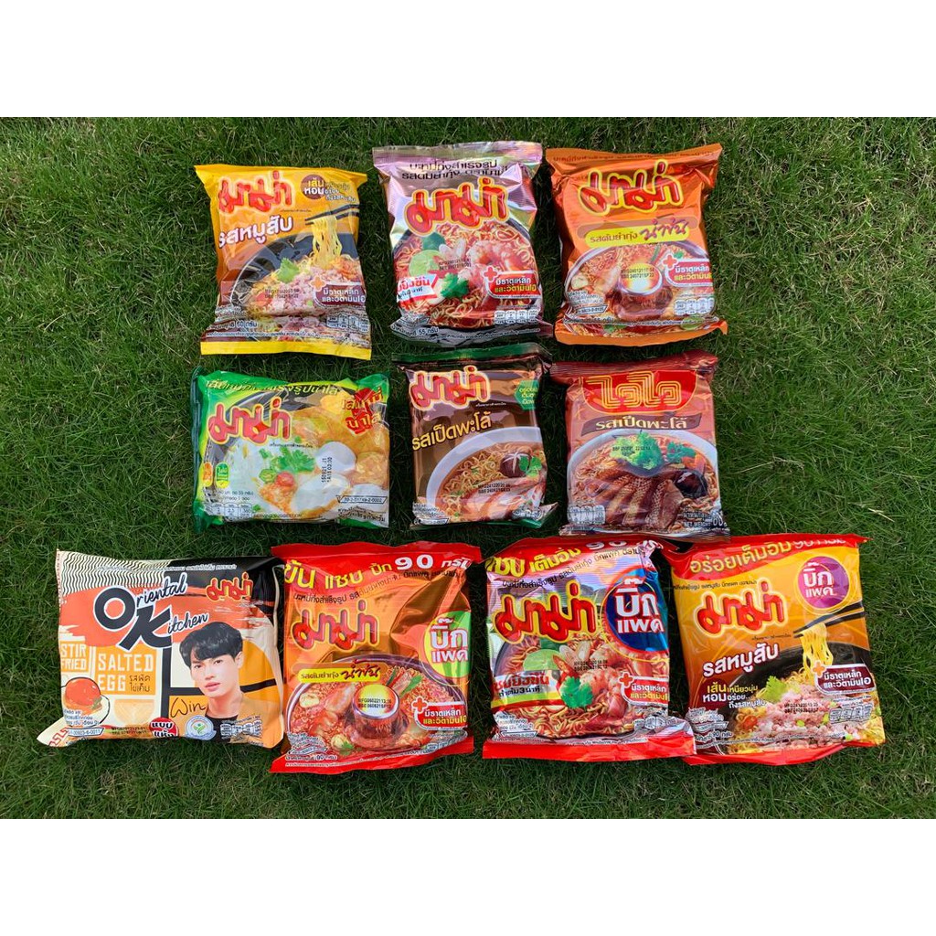 Thai Mama Instant Mee 泰国妈妈即食面 (55g-90g) | Shopee Malaysia
