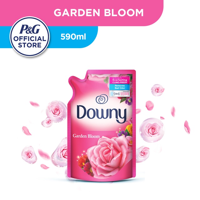 Downy Garden Bloom Concentrate Fabric Conditioner Refill (590ml ...