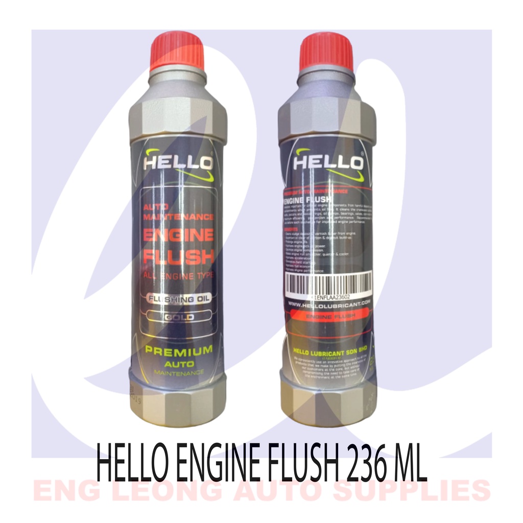 HELLO ENGINE FLUSH FOR ALL ENGINE TYPE (236 ML) | Shopee Malaysia