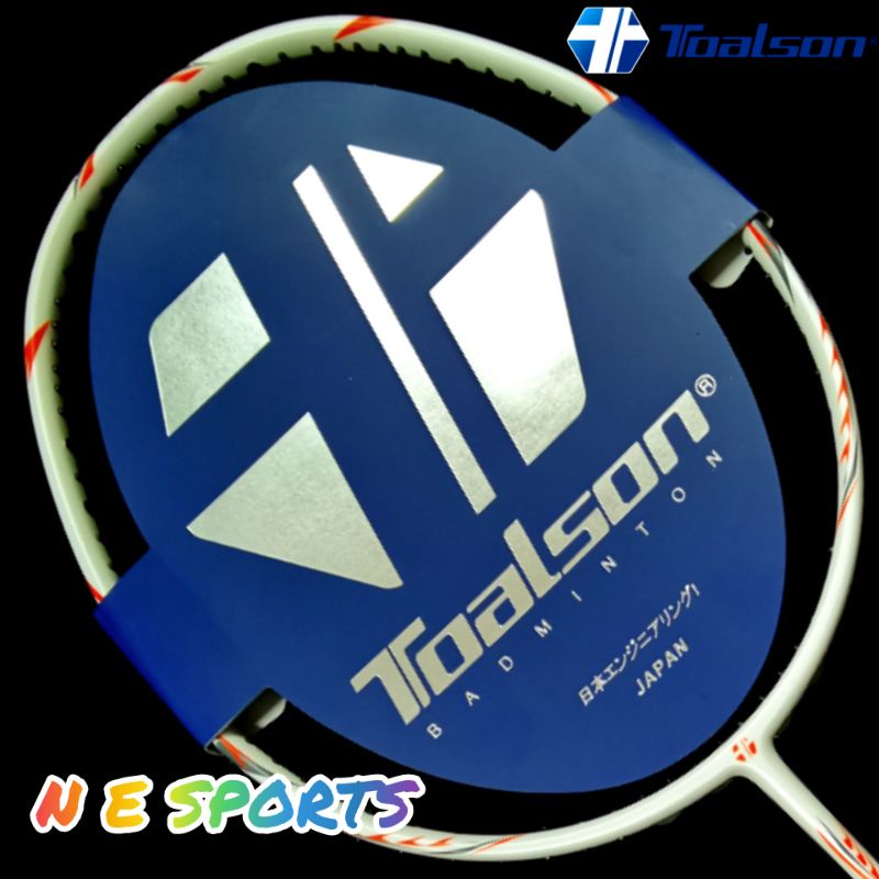 TOALSON ION TEAM BADMINTON RACKET 5UG5 PEARL WHITE (ORIGINAL) | Shopee ...