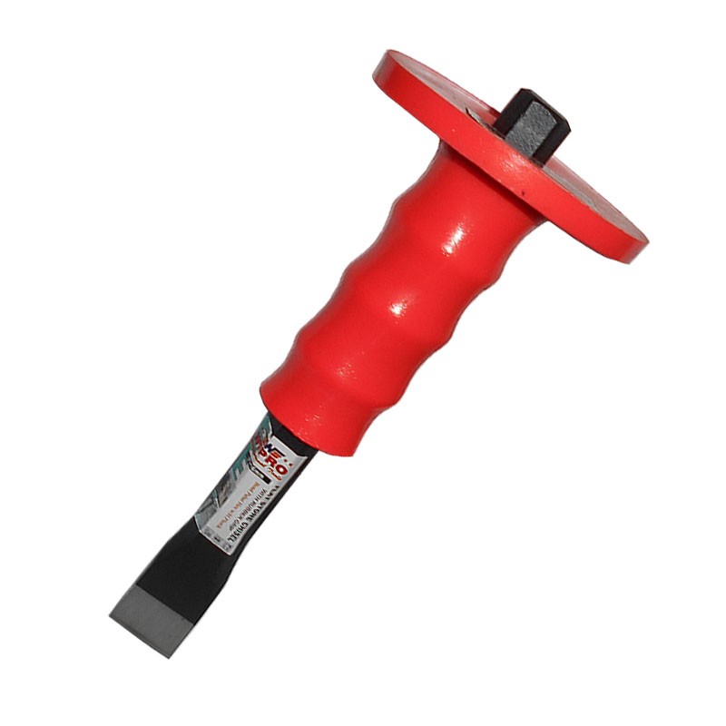 Wipro Concrete Chisel Plate Model Rubber Handle 8" x 16mm - Orange ...