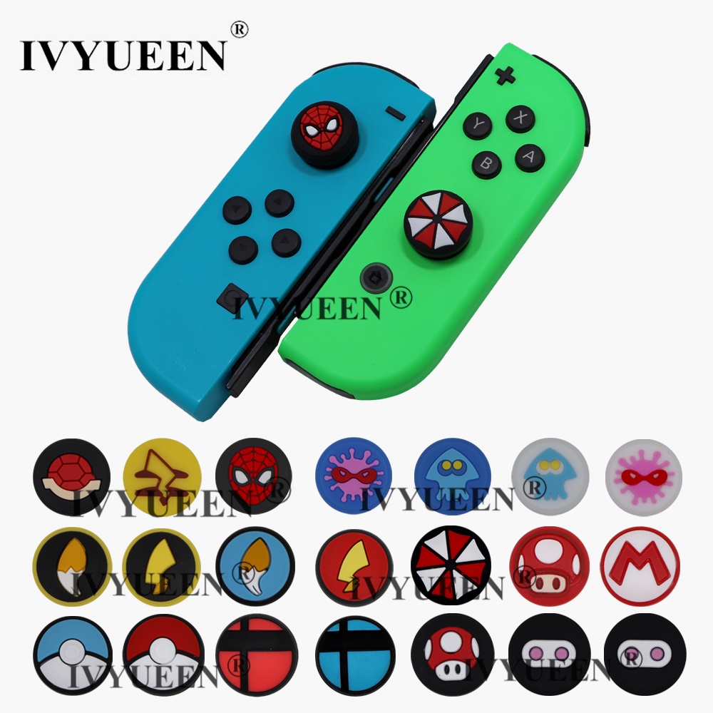 IVYUEEN 1 pcs Silicone Caps For Nintendo Switch Joy Con Lite Joystick ...