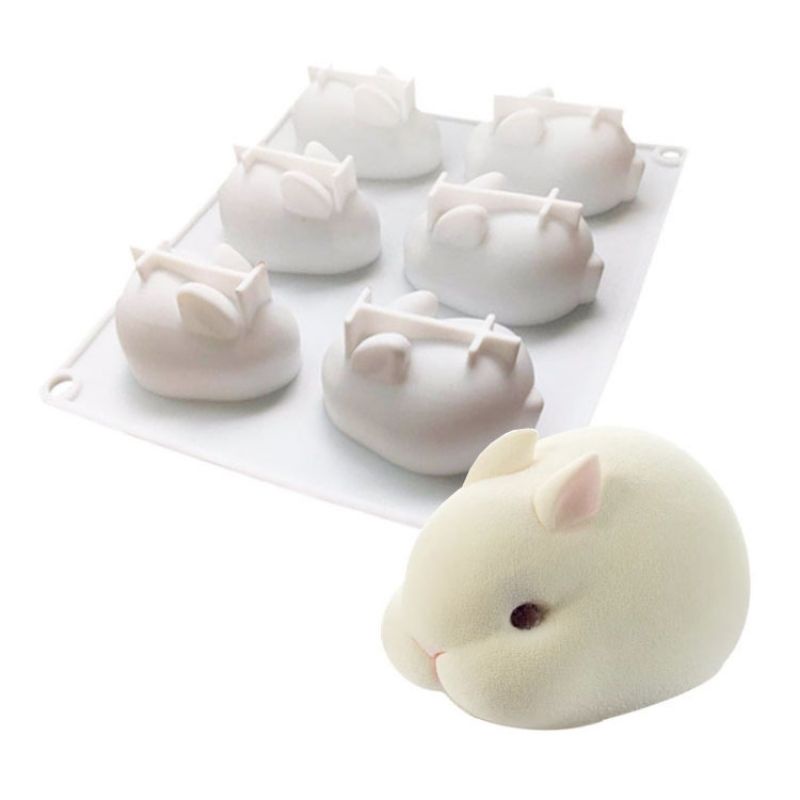Ready Stocks 3D Rabbit Bunny Silicon Mooncake Jelly Mold | Shopee Malaysia