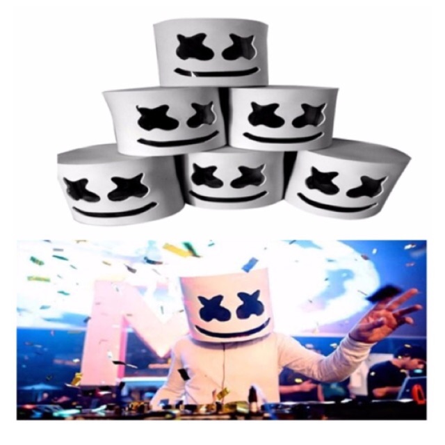 Dj MARSHMELLO mask dj marshmallow Music Artists Outside Country ...