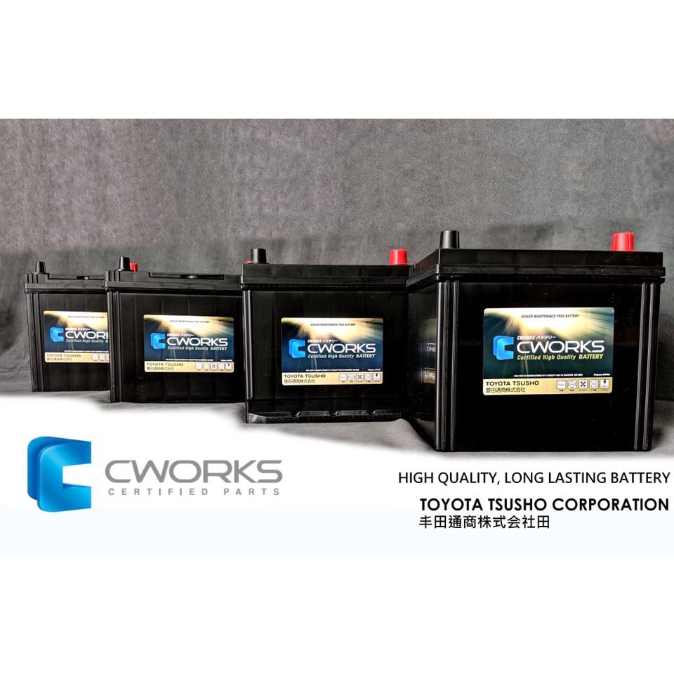 M42 CWORKS MF FREE MAINTENANCE Car Battery - Perodua Aruz /Bezza/ Myvi ...