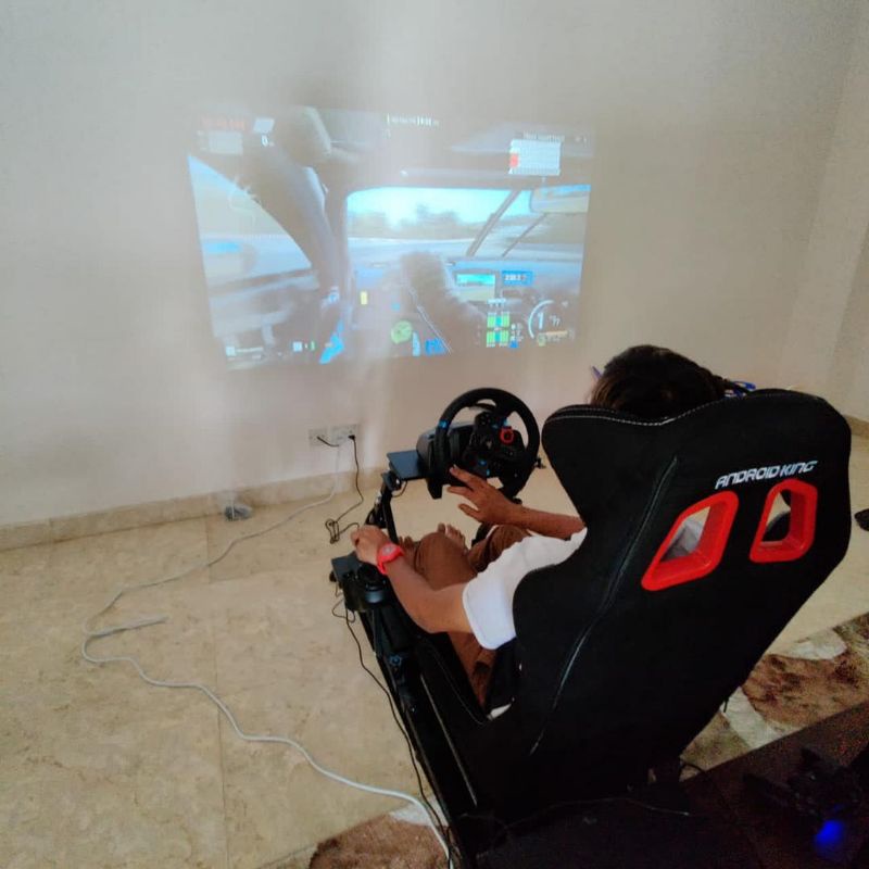 FOLDABLE RIG FOLDABLE SEAT Gaming Simulator Cockpit Rig Seat ...