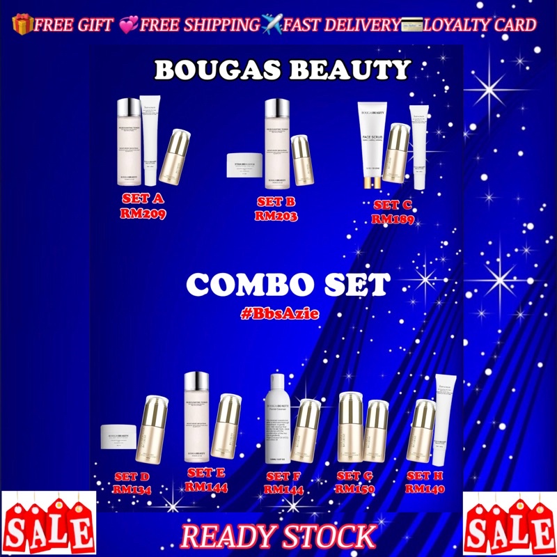 BOUGAS BEAUTY SALE 10%🔥FREE SHIPPING🔥3 FREEGIFT🔥SERUM🔥CLEANSER🔥TONER🔥 ...