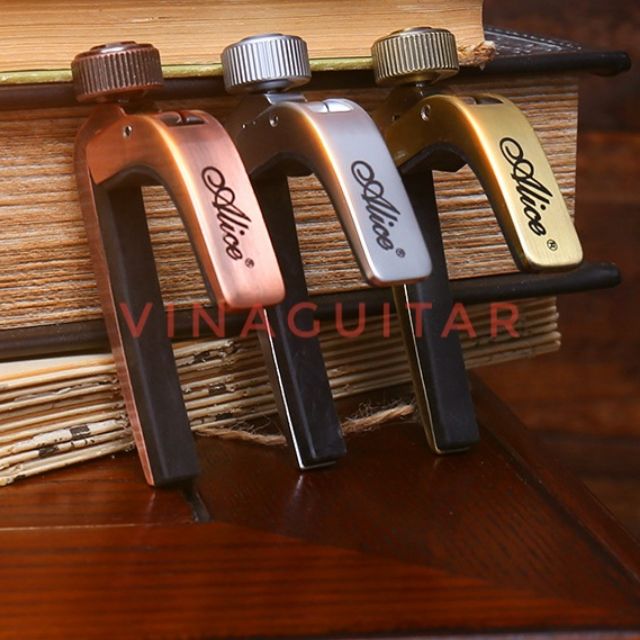 New style alice Capo - screw clamp without worrying about stringing ...