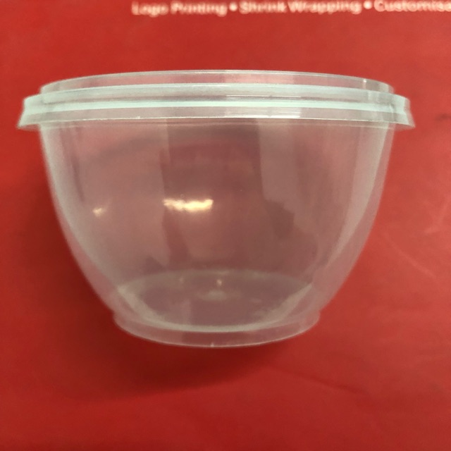 (680) Tupperware round plastic container MS W2 - 50pcs/pkt | Shopee ...