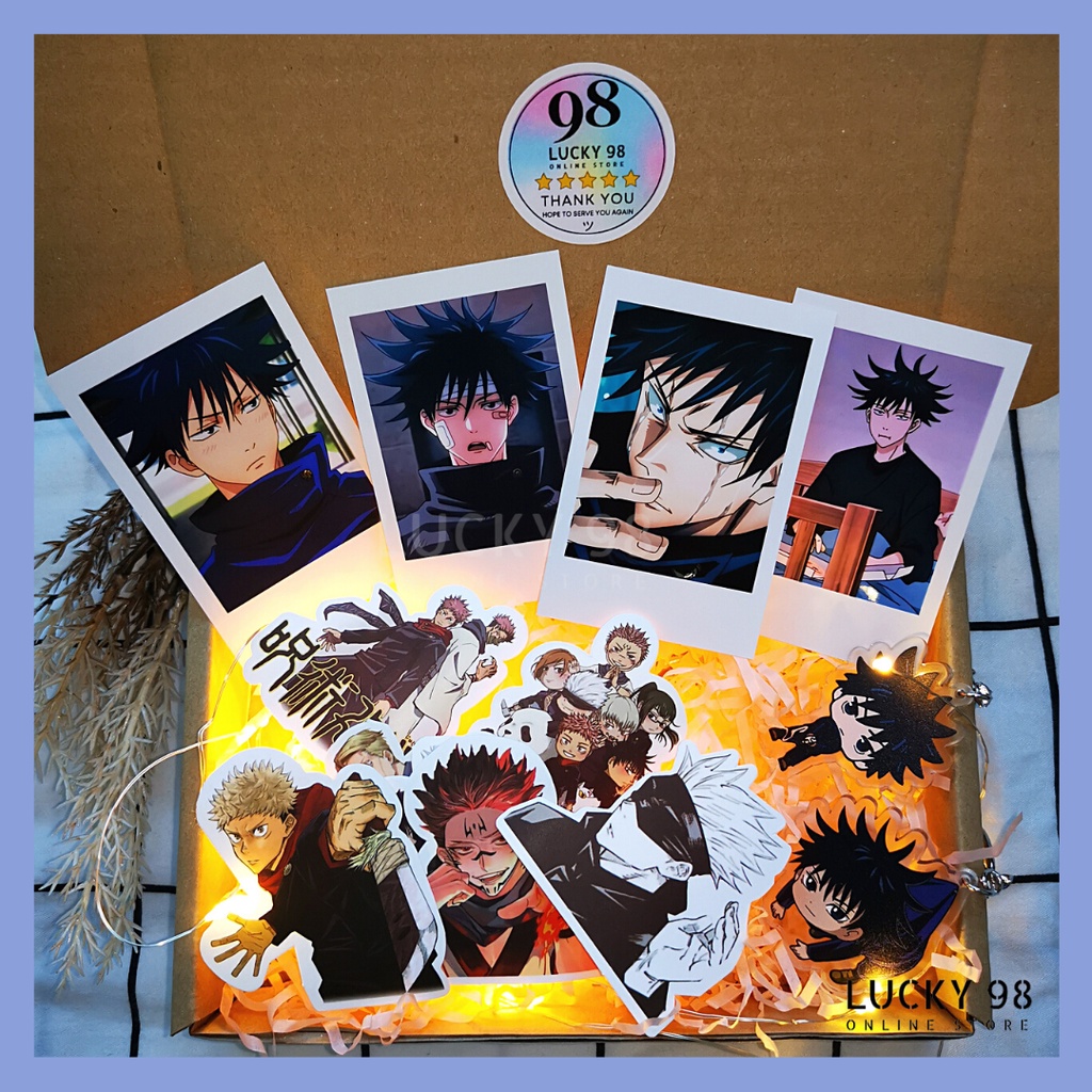 Jujutsu Kaisen Luxe Box Character Fankit Polaroid Gift Set Box Gojo ...