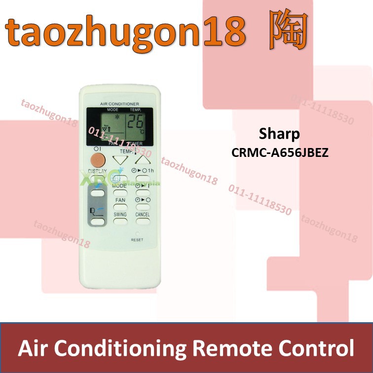 Sharp Air Conditioning Conditioner Aircon Remote Control | CRMC ...