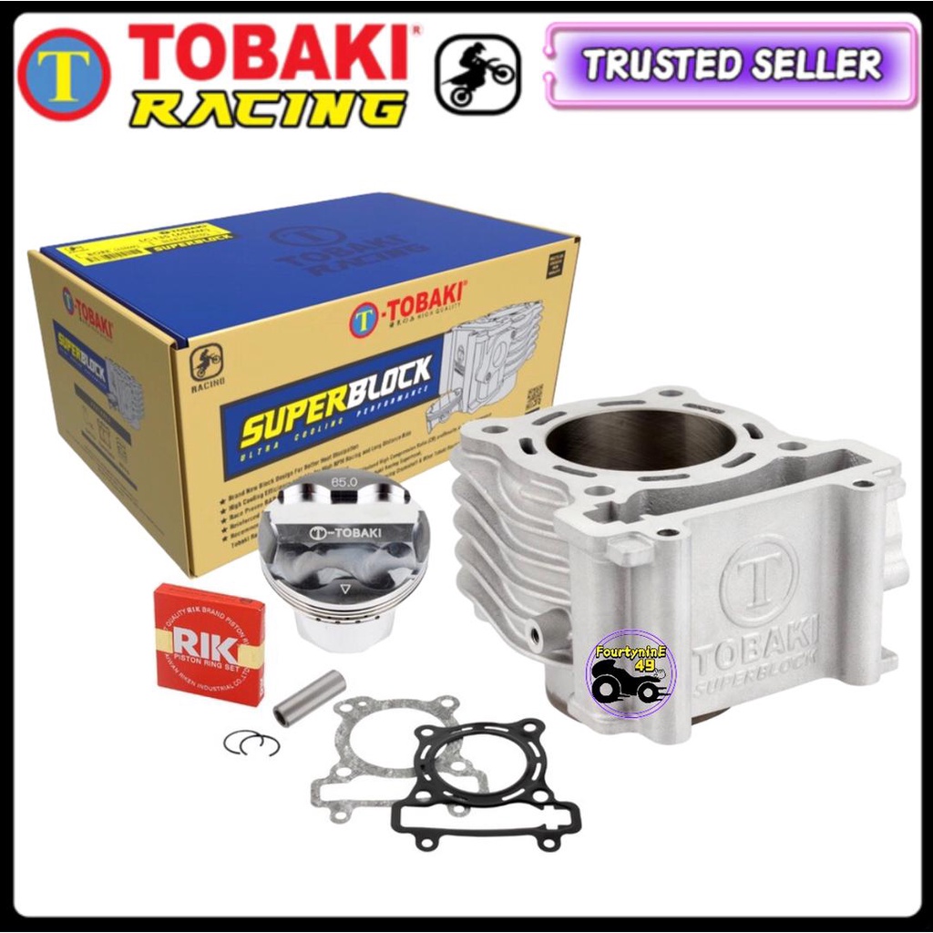 LC135 / Y15ZR SUPERBLOCK 63MM 65MM 66MM TOBAKI SUPER BLOCK | Shopee ...