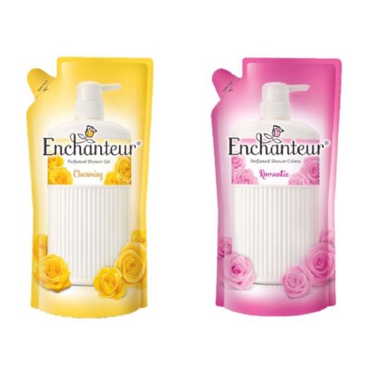 ENCHANTEUR PERFUMED SHOWER GEL 600ML (REFILL PACK) CHARMING / ROMANTIC ...