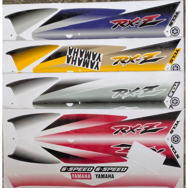 BODY STICKER RXZ ( 9 ) | Shopee Malaysia