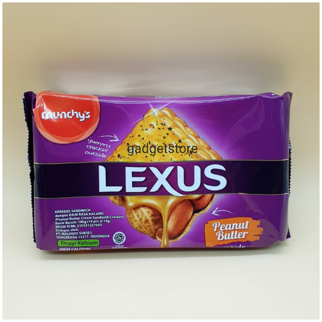 Munchys Lexus peanut sandwich 190g | Shopee Malaysia