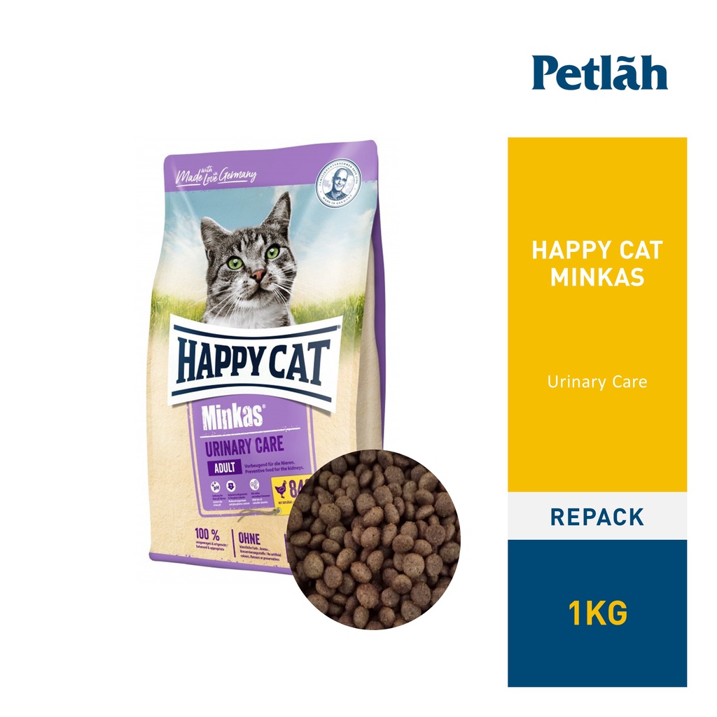 Happy Cat Minkas Urinary Care 1kg (Repack) | Shopee Malaysia