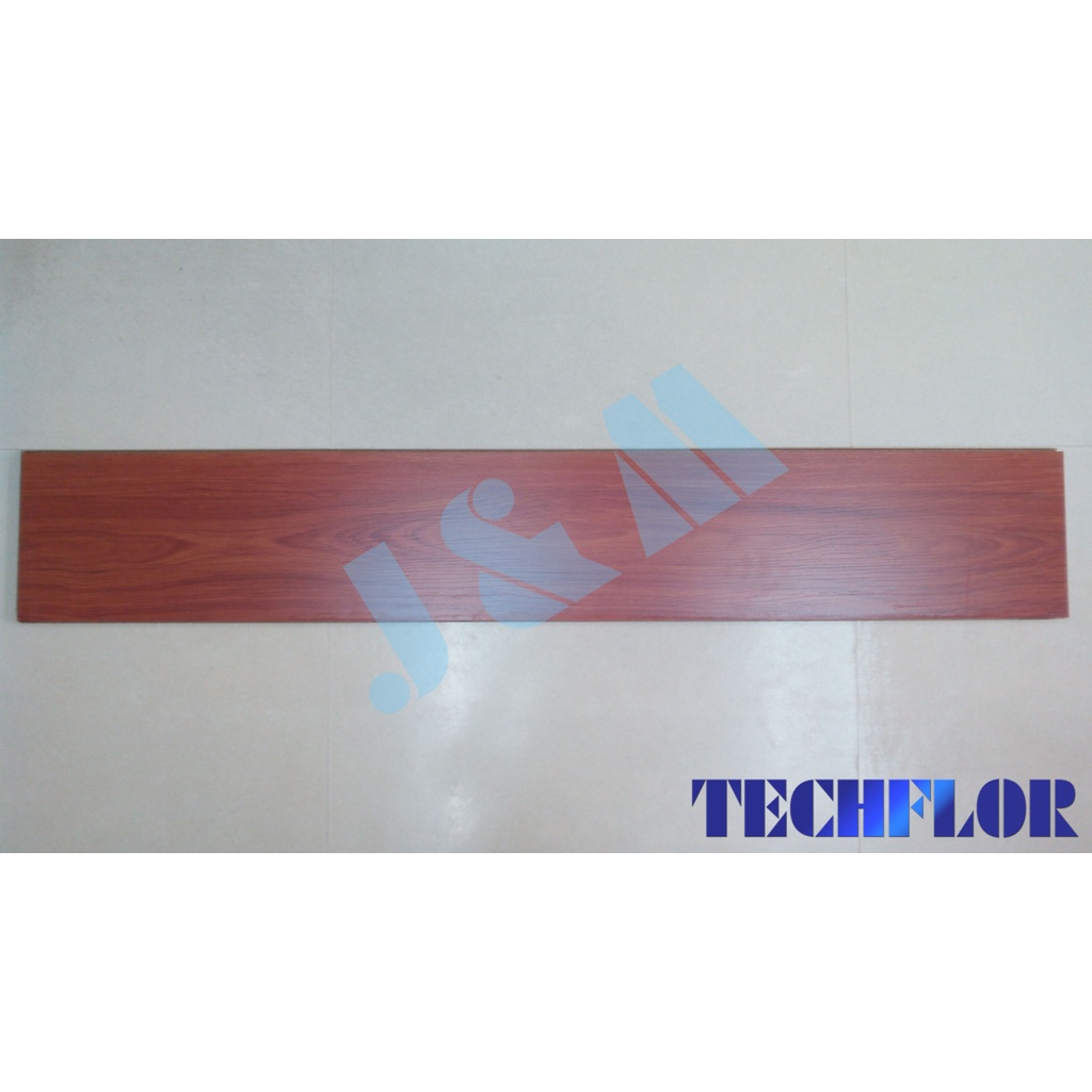 [Ready Stock] TECHFLOR 8mm Laminate Click Interlocking Flooring | 8 pcs | 21 sqft/1.95sqm ...