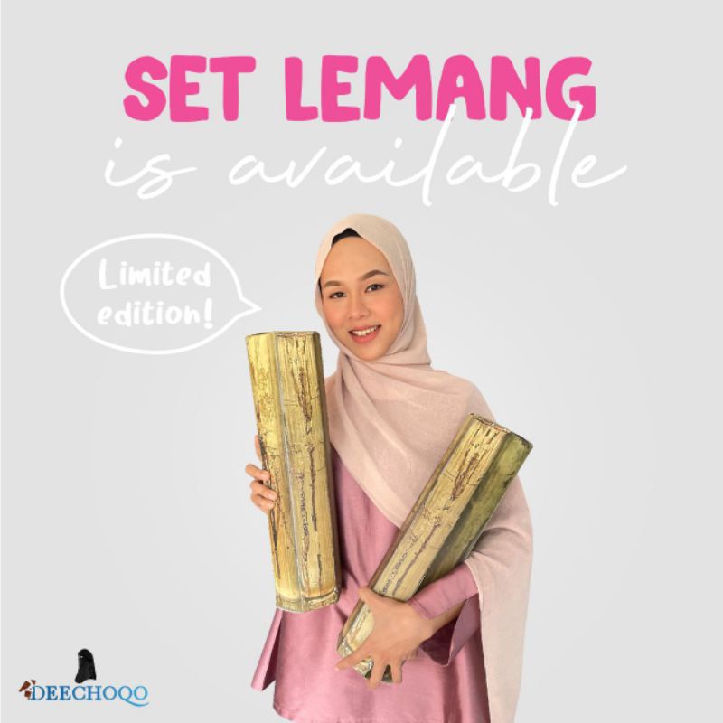 Chocojar | Cookies | Set Raya Deechoqo | Lemang Ketupat Box | jimat ...