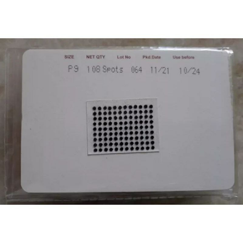 Shilpa, Sun Gold & Eyetex Pallavi Bindi/Pottu Sticker (Black/Deep Red ...