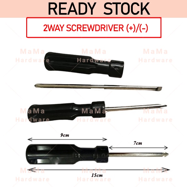JAPAN 2 WAY SCREWDRIVER (+)/(-) 100% ORIGINAL (READY STOCK) | Shopee ...