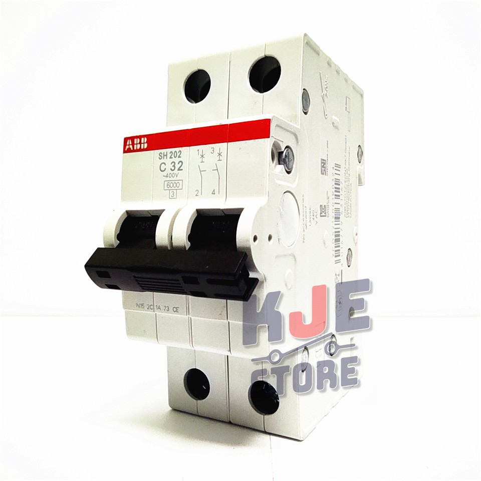 ABB MCB SH202 2P 6kA [6A/10A/16A/20A/32A/40A/63A] [Ready Stock] | Shopee Malaysia
