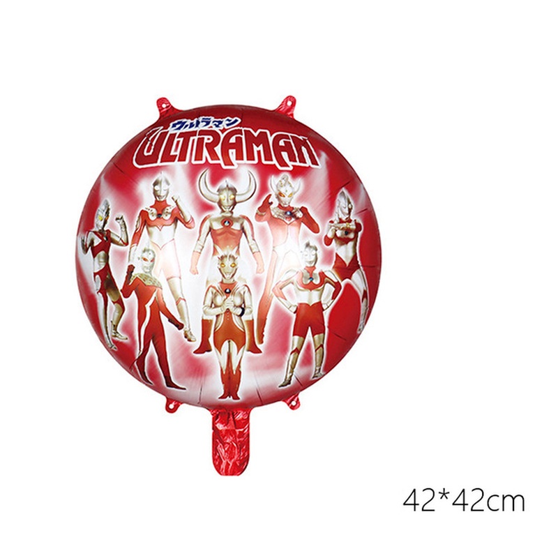 3D Cartoon Ultraman Kids Toy Foil Balloon Seven Ultraman Theme Birthday ...