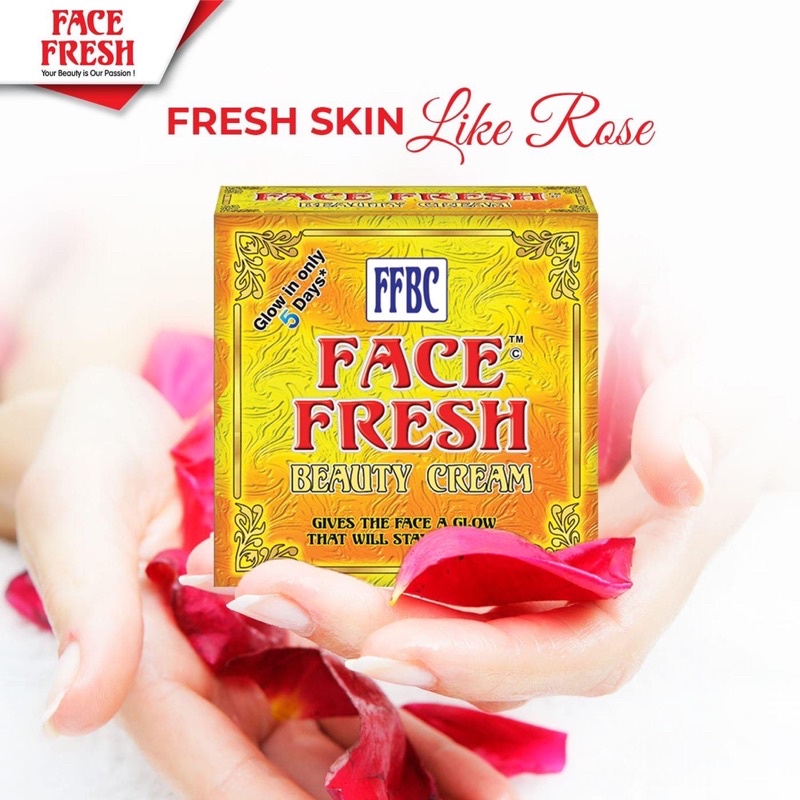 Face Fresh Beauty Cream💯 Original Glow In Few Days Hot selling | Shopee ...