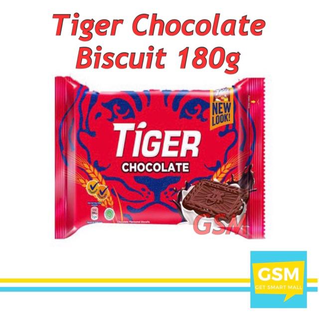TIGER BISCUIT 175g/159.6g (Original / Chocolate / Susu) | Shopee Malaysia