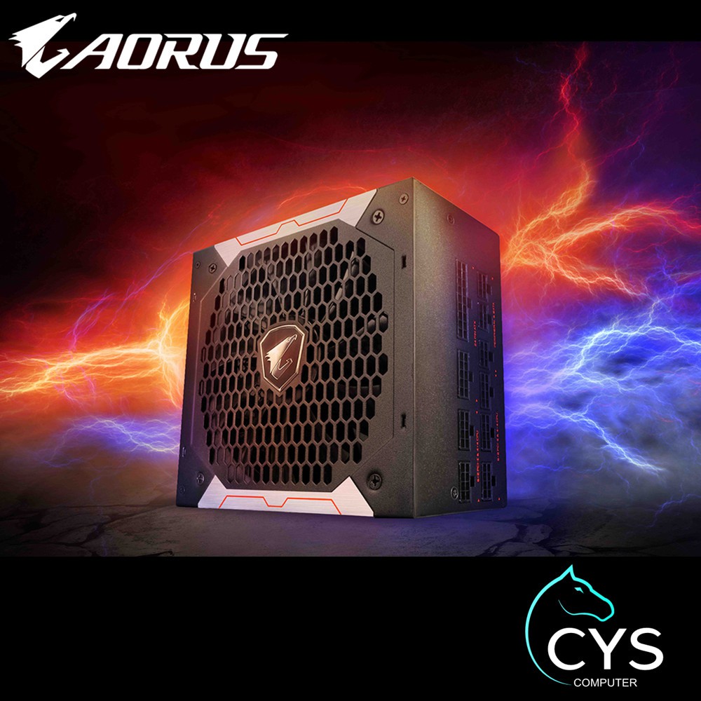 GIGABYTE AORUS P750W 80PLUS GOLD FULL MODULAR POWER SUPPLY | Shopee ...
