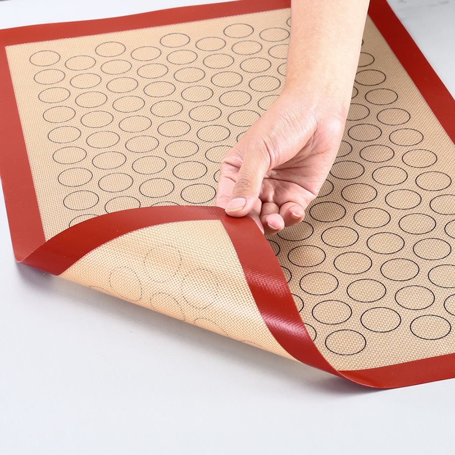 Silicone Macaron Baking Mat - for Bake Pans - Macaroon/Pastry/Cookie ...