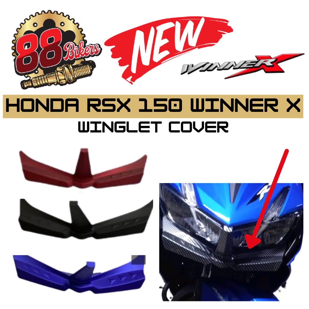 HONDA RSX 150 WINNER X RS-X RSX150 WINGLET COVER | Shopee Malaysia