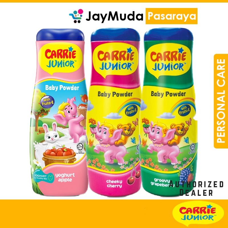 Carrie Junior Baby Powder Yoghurt Apple /Cheeky Cherry / Groovy ...